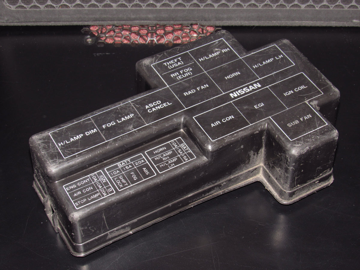90-96 Nissan 300ZX OEM Engine Relay Fuse Box Cover – Autopart3