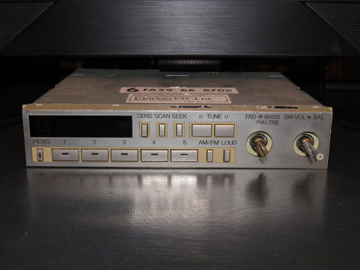 84 85 Mazda RX7 OEM Clarion Stereo Radio AM FM Receiver Unit – Autopart3