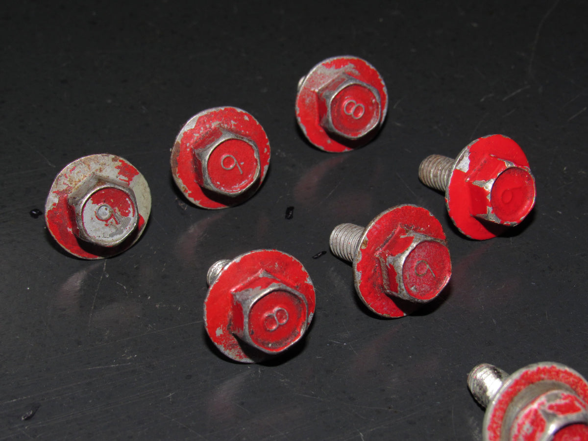 86 87 88 89 90 91 Mazda RX7 OEM Exterior Various Mounting Bolts & Nuts ...