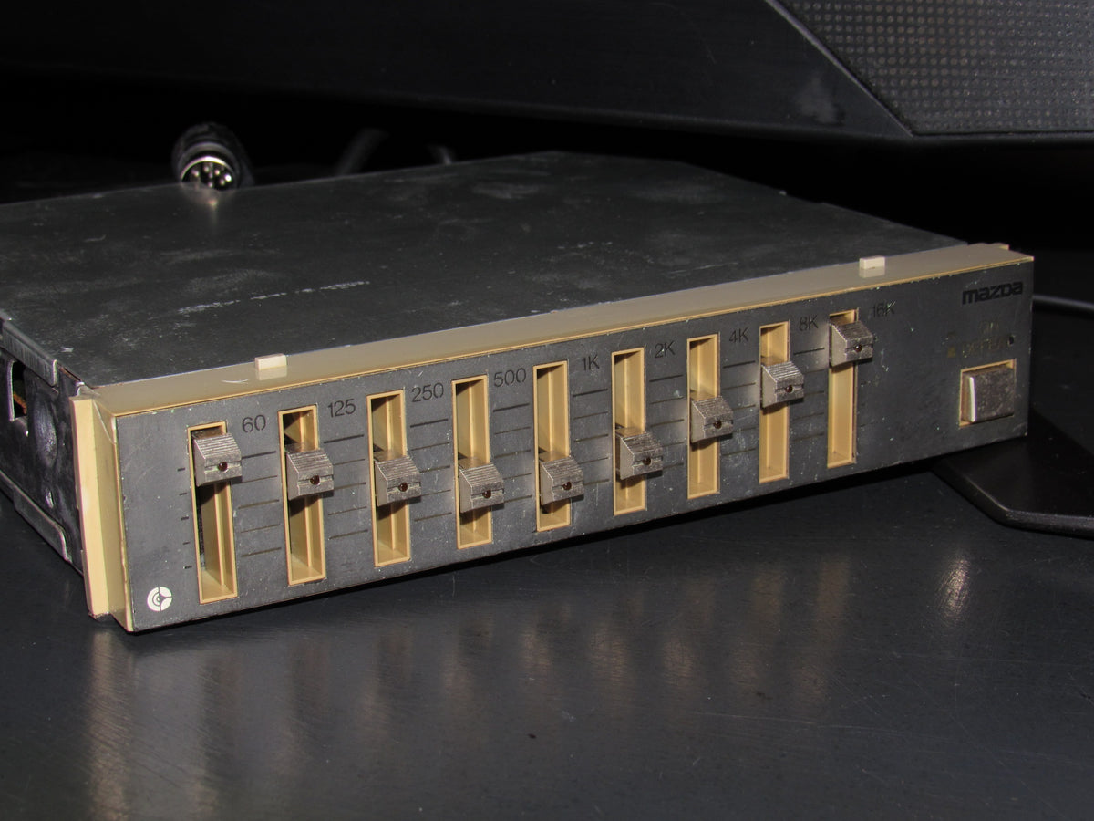 84 85 Mazda RX7 OEM Stereo Radio Clarion Equalizer EQ Unit – Autopart3
