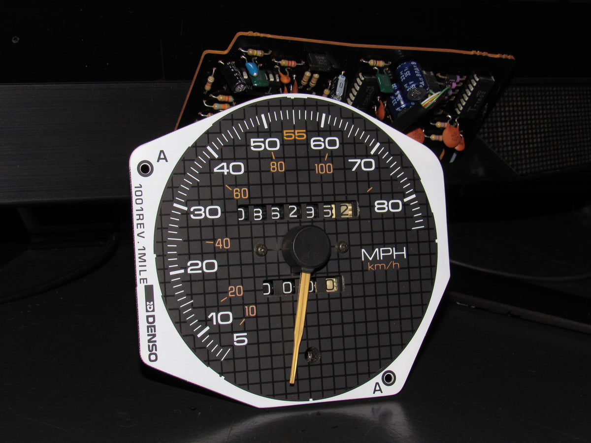 86 87 88 89 90 91 92 Pontiac Trans Am OEM 85 MPH Speedometer Gauge Met ...