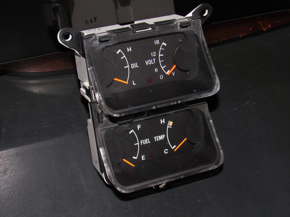78 79 80 81 Toyota Celica OEM Dash Oil Volt Fuel Temp Meter Gauge ...