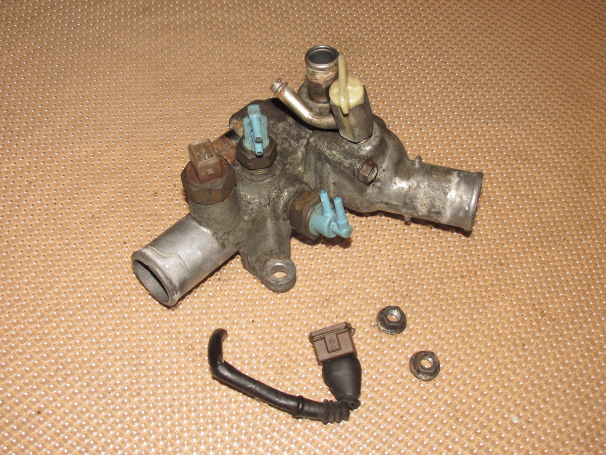 87-89 Toyota MR2 Used OEM Engine Thermostats Housing Sensor Water Neck ...