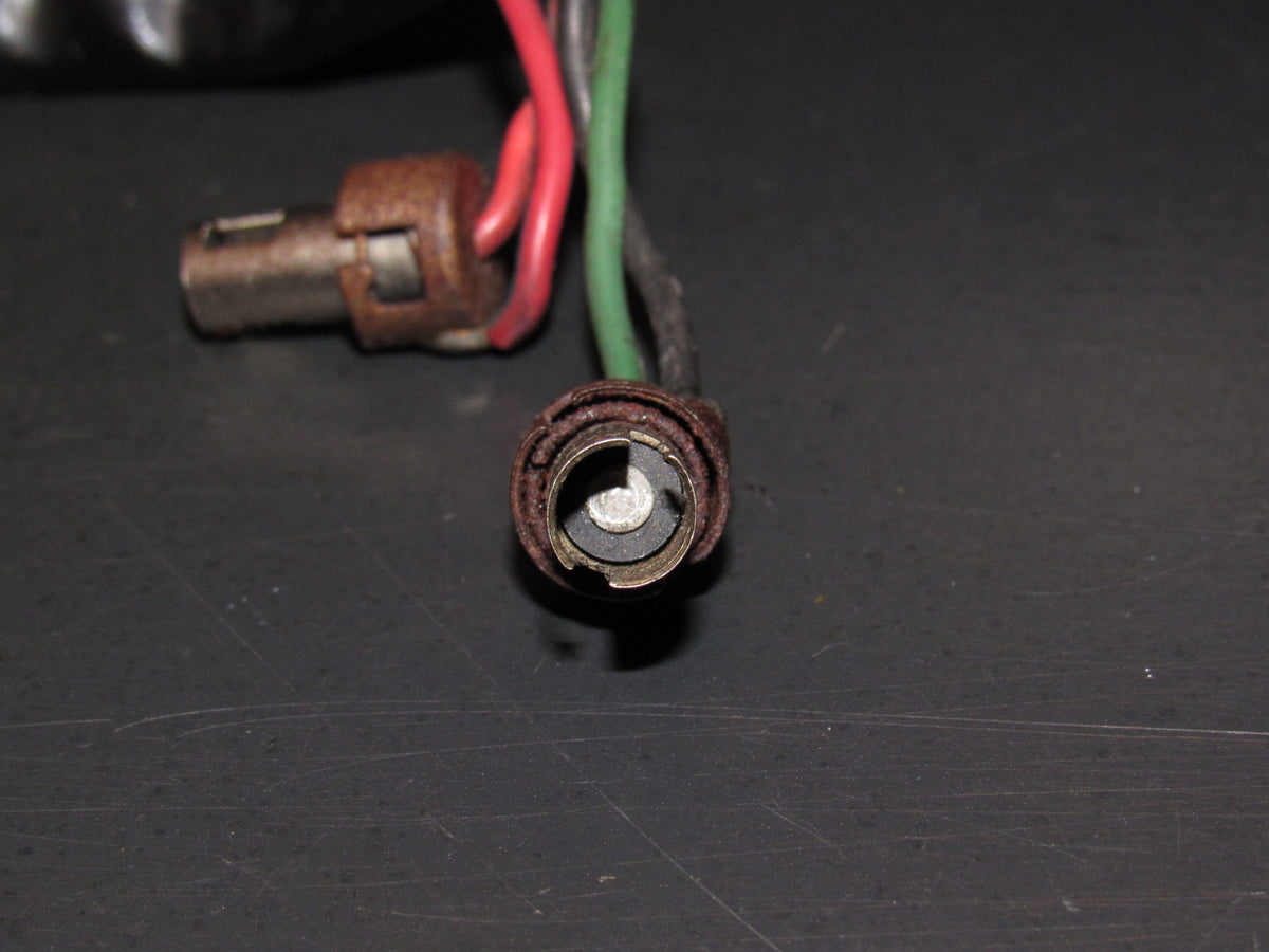 72 73 Datsun 240z OEM Fasten Seat Belt & Choke Light Bulb Socket Harne ...