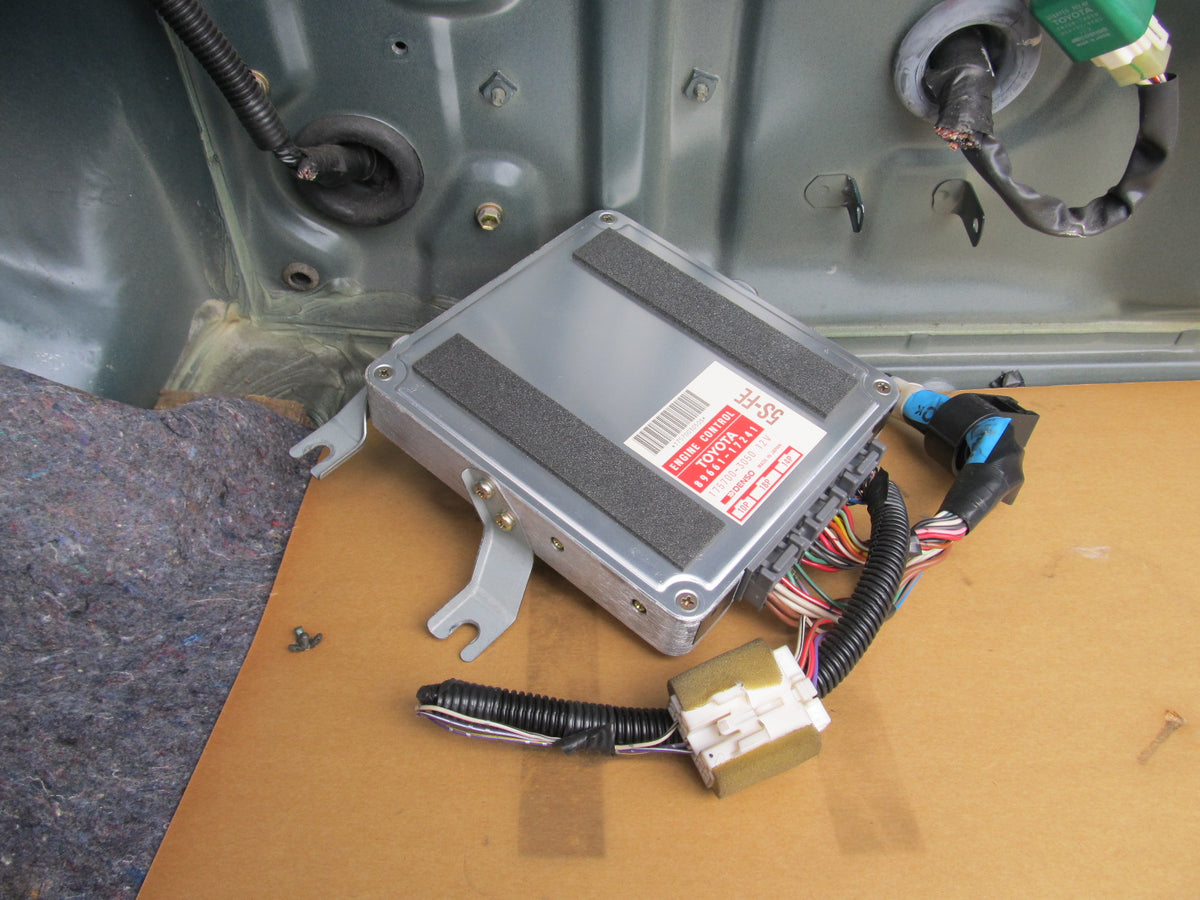 91 92 Toyota MR2 5SFE OEM ECU Engine Computer 5SFE - M/T – Autopart3
