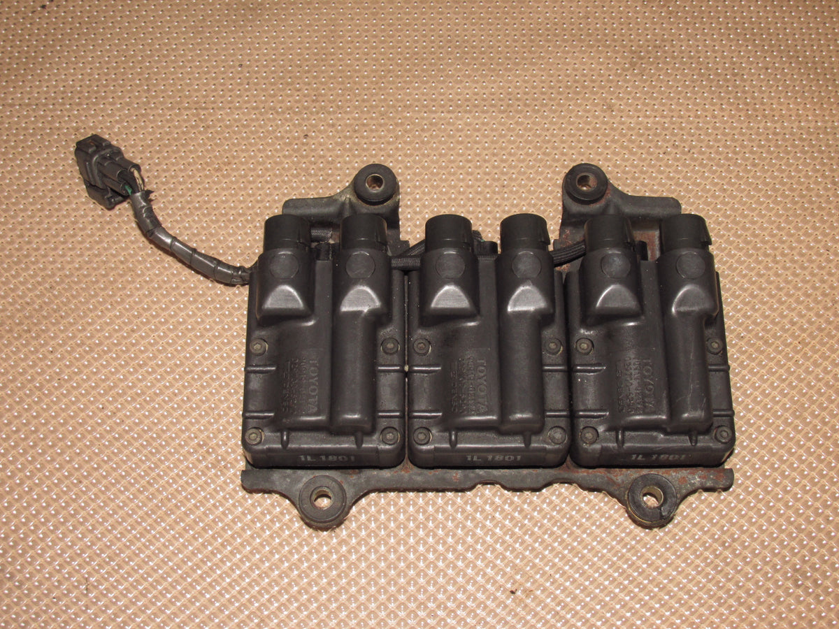 89 90 91 92 Toyota Supra Turbo OEM Ignition Coil Pack - 7MGTE – Autopart3